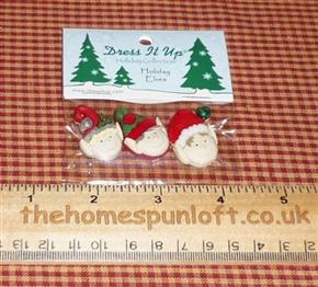 Christmas and Winter | Buttons | The Homespun Loft - a seasonal country ...